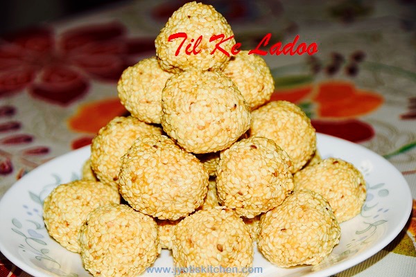 Til Ke Ladoo/Til Gur Ladoo | Jyoti's Kitchen - Simple & Easy Cooking
