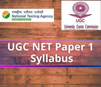 UGC NET Paper 1 Syllabus pdf in Hindi & English