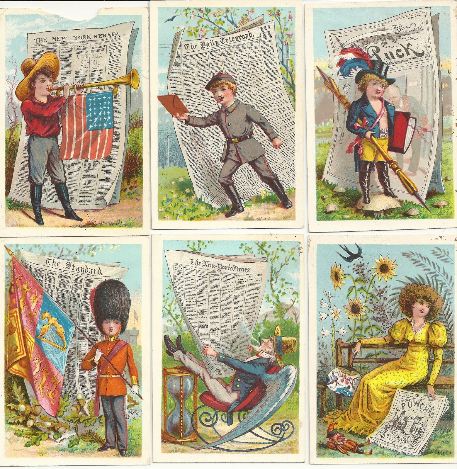 The Paper Collector: Newspaper collectible cards