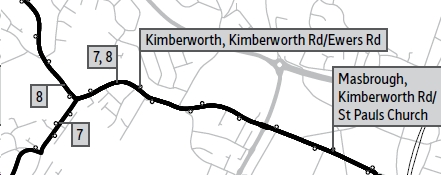 Public Transport Experience: Space Warp, Messily; for Thorpe Hesley [2]
