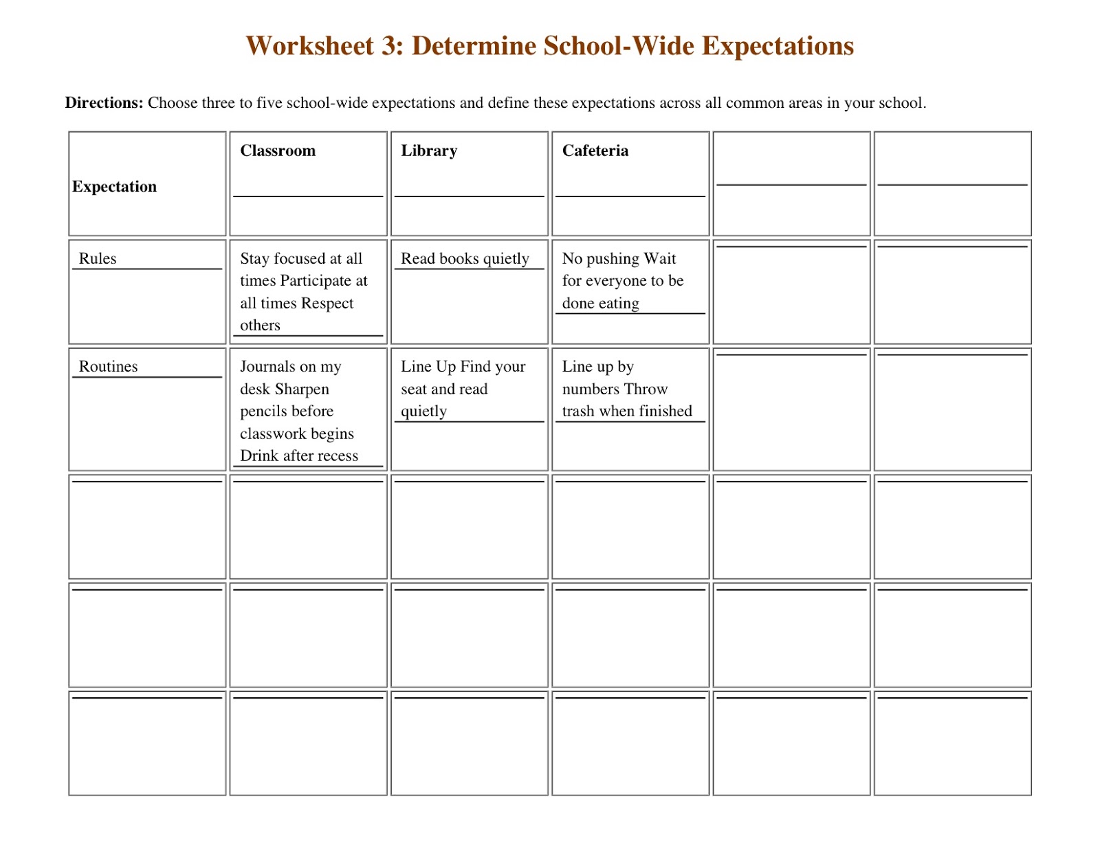Assessment Resource: Matrix and Rubrics