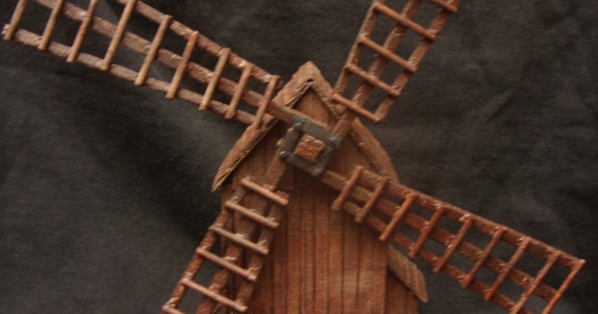Paul´s Bods: Scratchbuilt Windmill