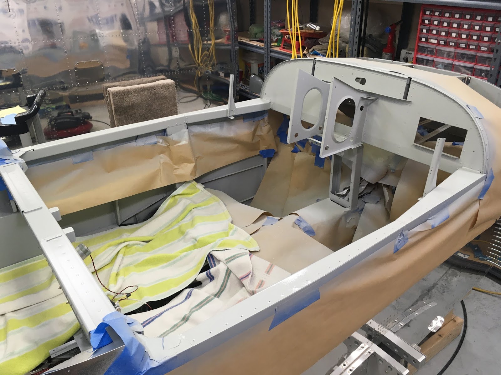 Alex's RV-14A Build Log: 33 - Rudder & Brake Sys (rudder trim and pedal ...