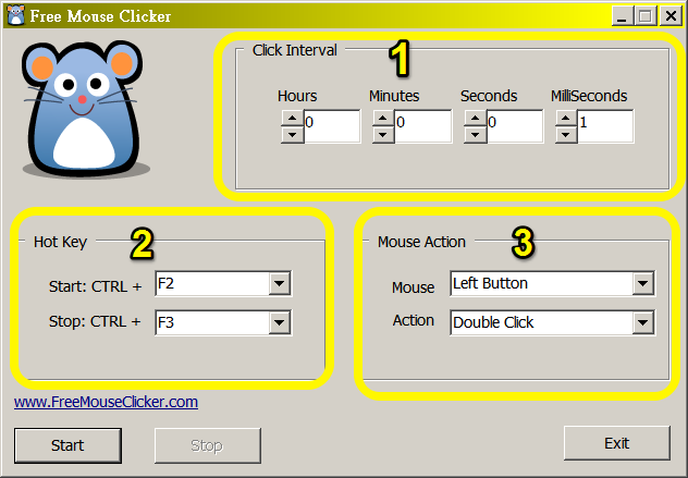 我愛錢 部落格 (www.52twd.com ): 滑鼠左(右)鍵如何自動重複點擊?