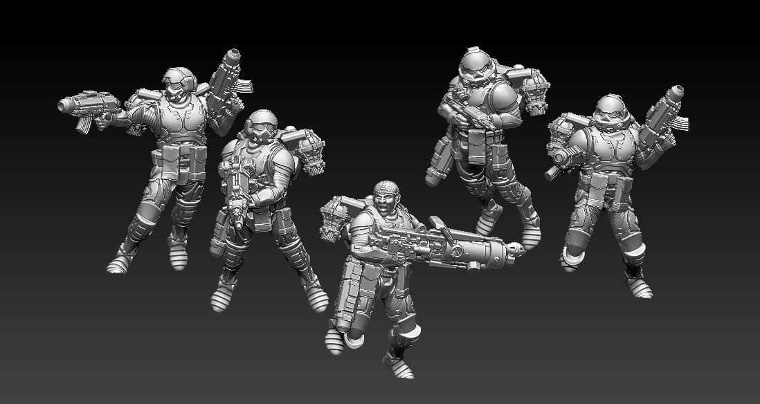 Tabletop Fix: Bob Naismith Figures - New Previews