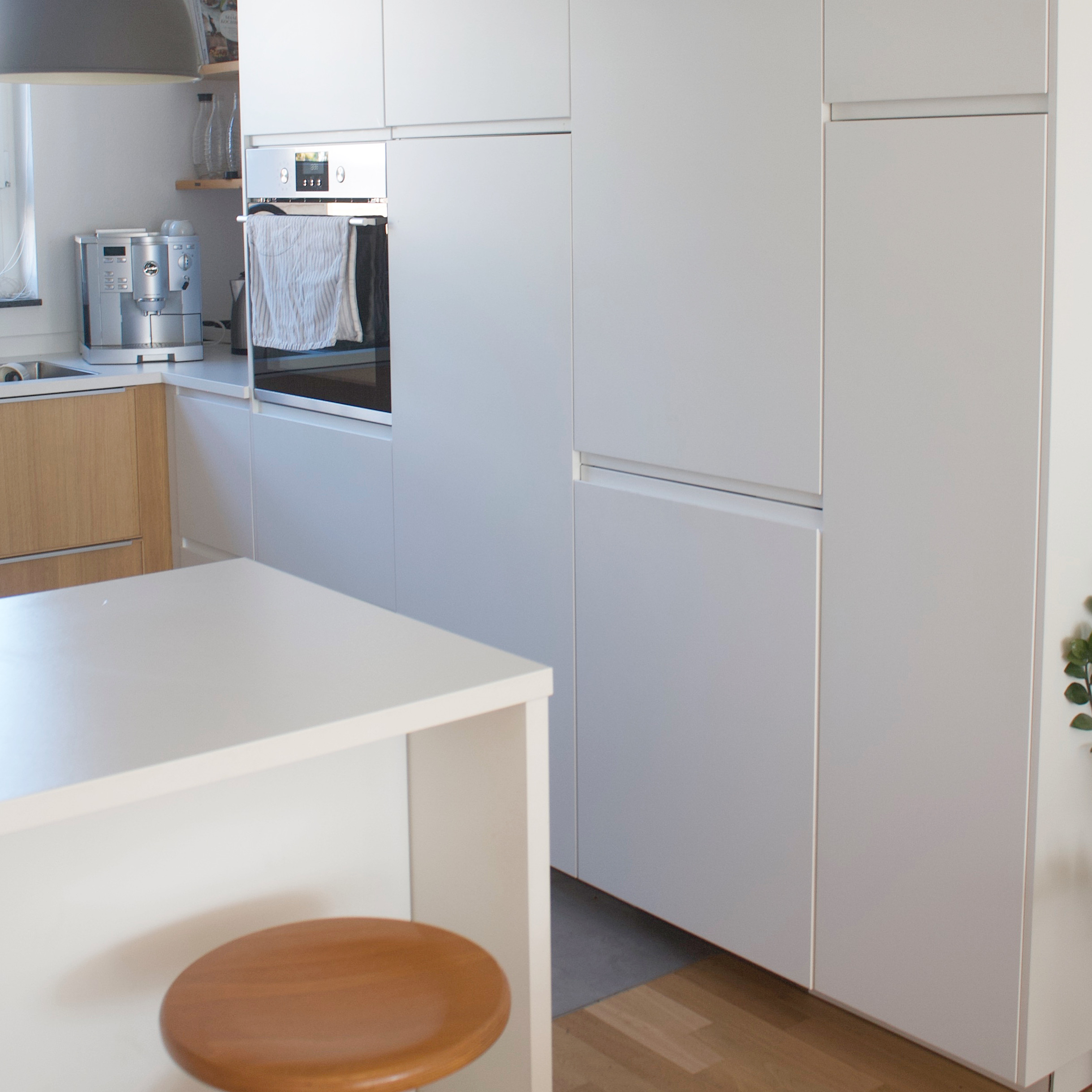 Unsere Küche von IKEA mit Voxtorp Fronten - Deko hoch Drei