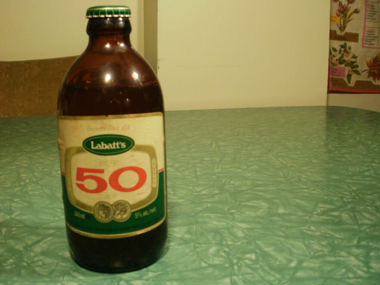 Knick Knack Camigrats: Vintage Labatt 50 Stubby Bottle!