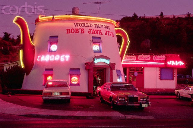 Bob's Java Jive - Giant Coffee Pot - everything is in order