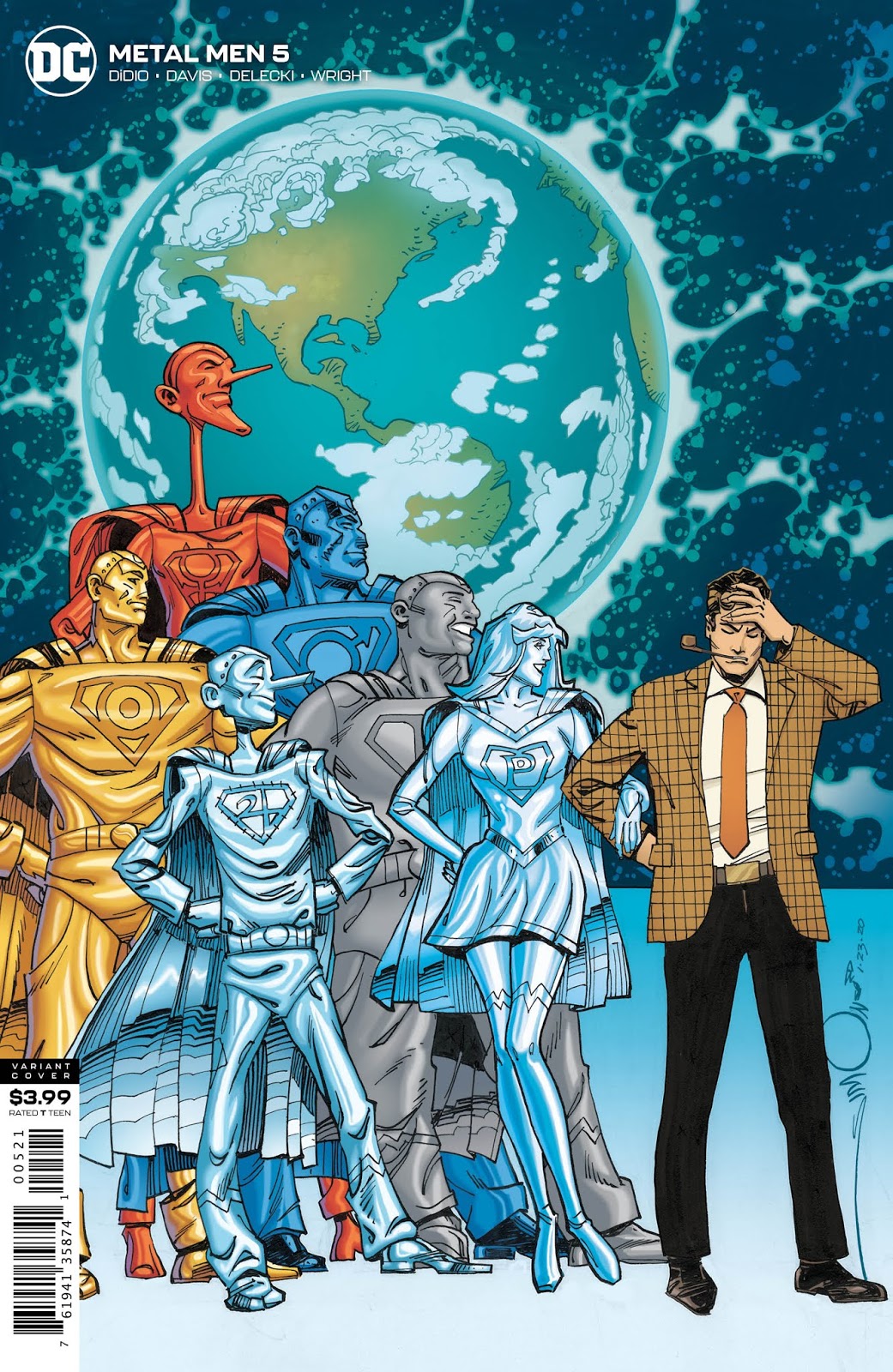 Weird Science DC Comics: PREVIEW: Metal Men #5
