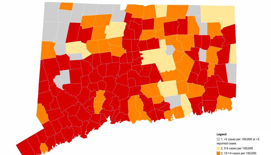 Connecticut, Color Us Red