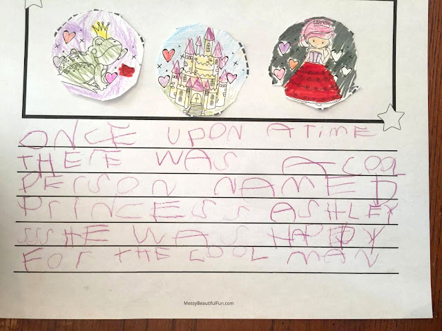 Messy, Beautiful, Fun: Free Princess Play And Write Printable Set For ...