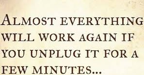 Healing Whole: Take a Break: Unplug Yourself & Reboot