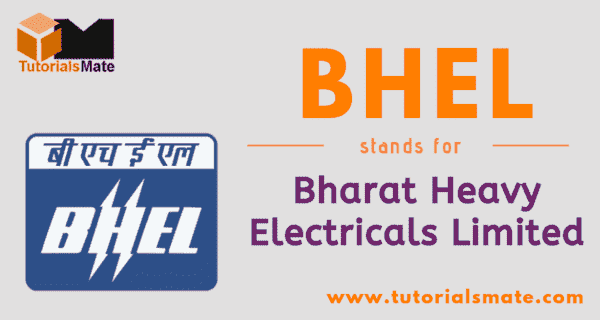 BHEL Full Form: What is the full form of BHEL? - TutorialsMate