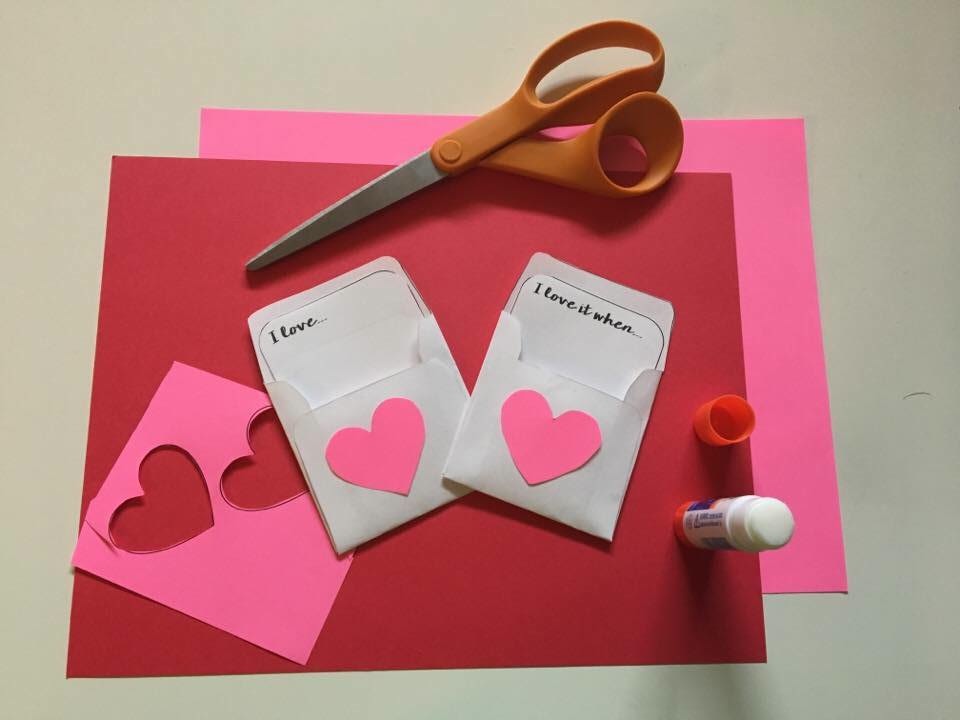 Countdown to Valentine's Day Love Note Craft - Simplicity by Sabrina