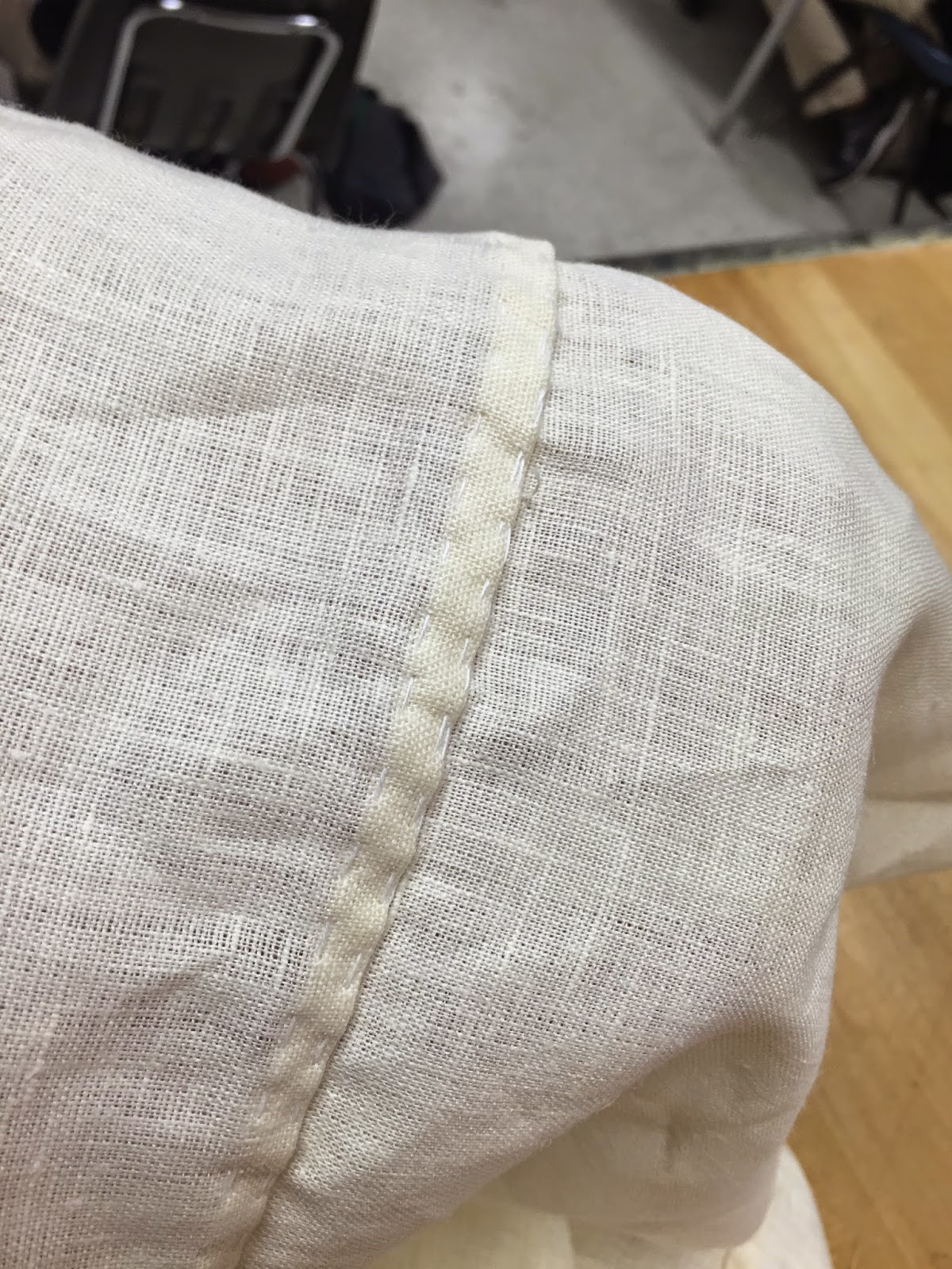 ancient reproductions: Construction Braies (linen shorts/ underwear)