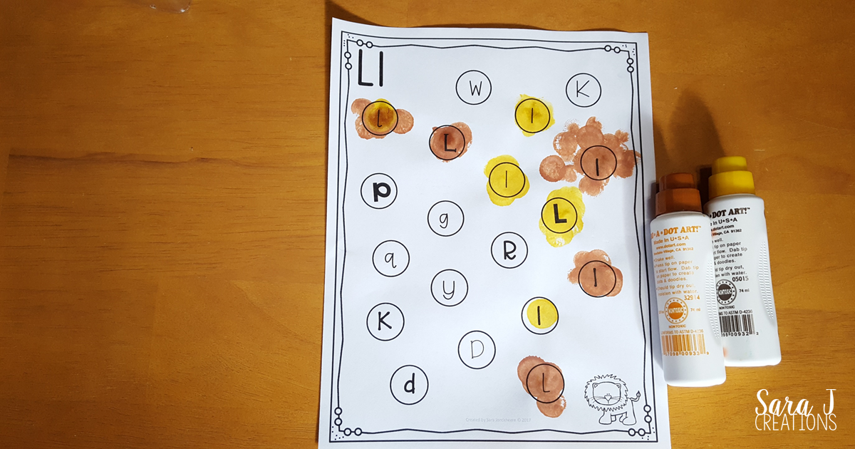 Letter L Activities | Sara J Creations