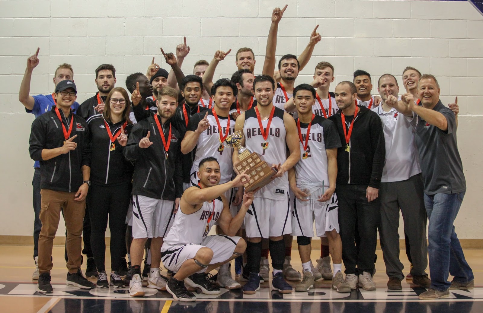 Red River College Rebels Claim 2018 MCAC Men's Basketball Championships ...