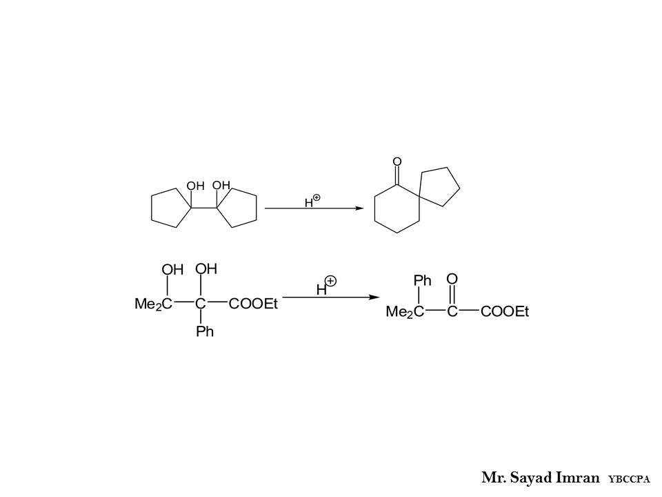 Sayad Imran`s Pharmaceutical Organic Chemistry: Pinacol Pinacolone ...