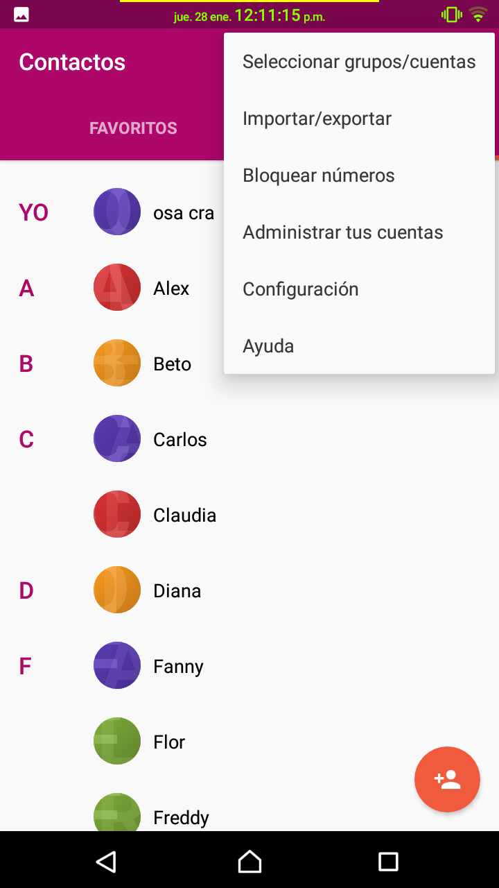 Iceberg Black: Respaldar Números Telefónicos de tus Contactos en ...