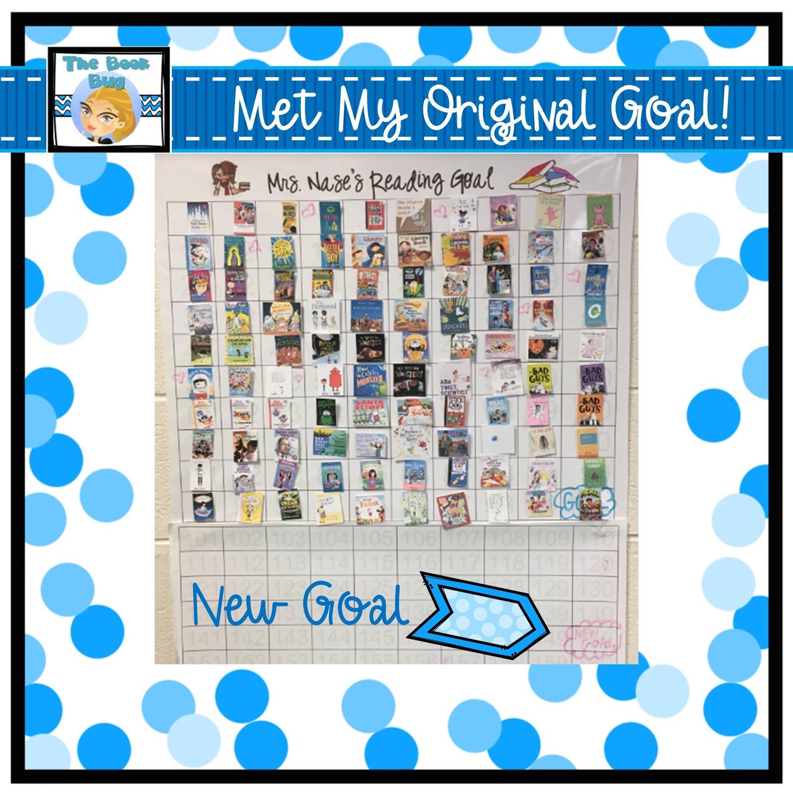 The Book Bug: Book Goal Poster Freebie