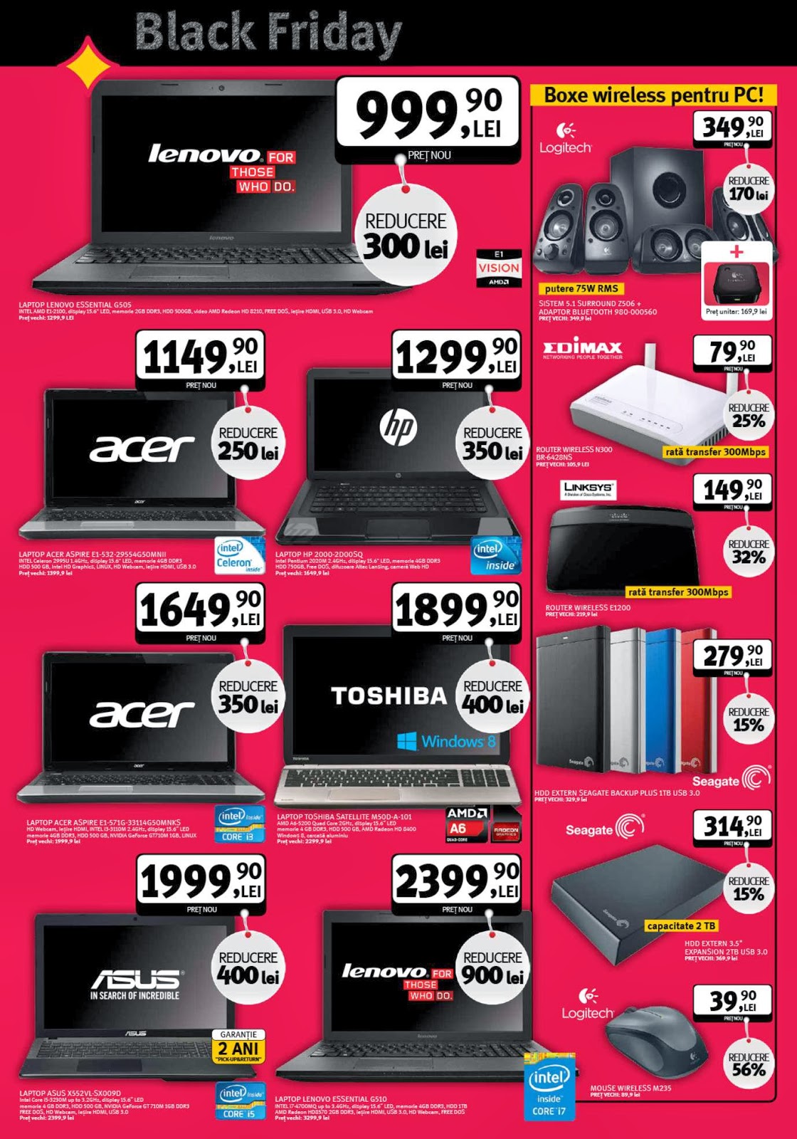 din Brasov: A aparut oferta Altex - Black Friday 2013