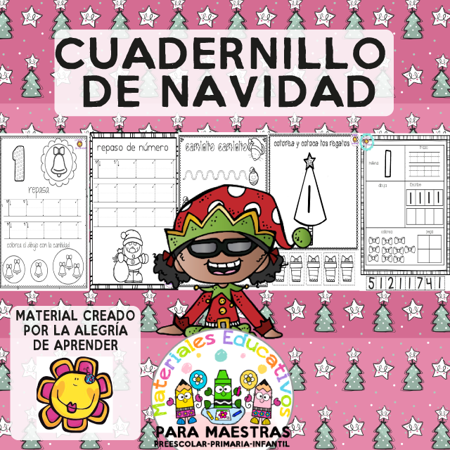 Super Cuadernillo de NAVIDAD | Materiales Educativos para Maestras