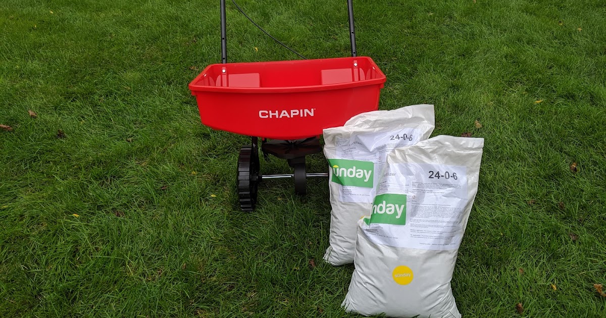 The Sunday Fertilizer Large Lawn Beta Test - Fall 2019