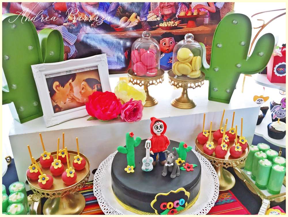 Ideas de decoración para fiesta Coco