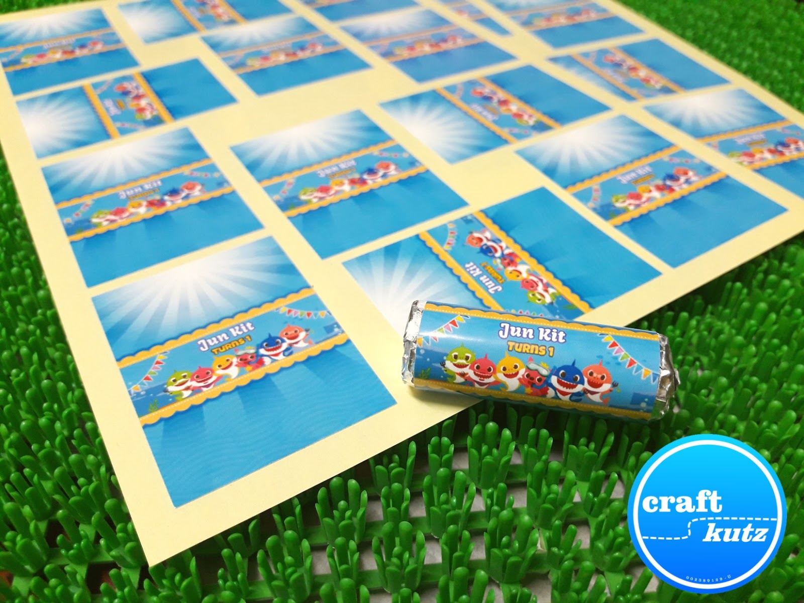 Personalized Mini Mentos Stickers ~ Craft Kutz