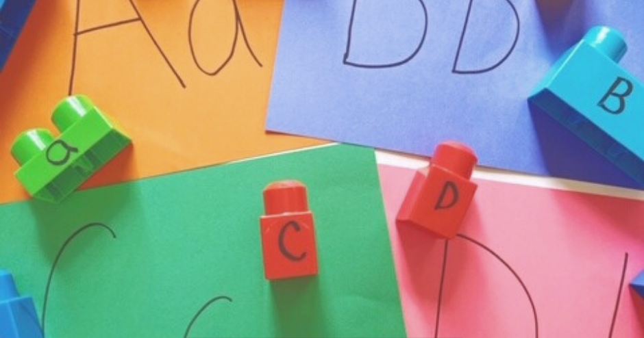 Megabloks Letter Recognition Activity for Toddlers and Preschoolers ...