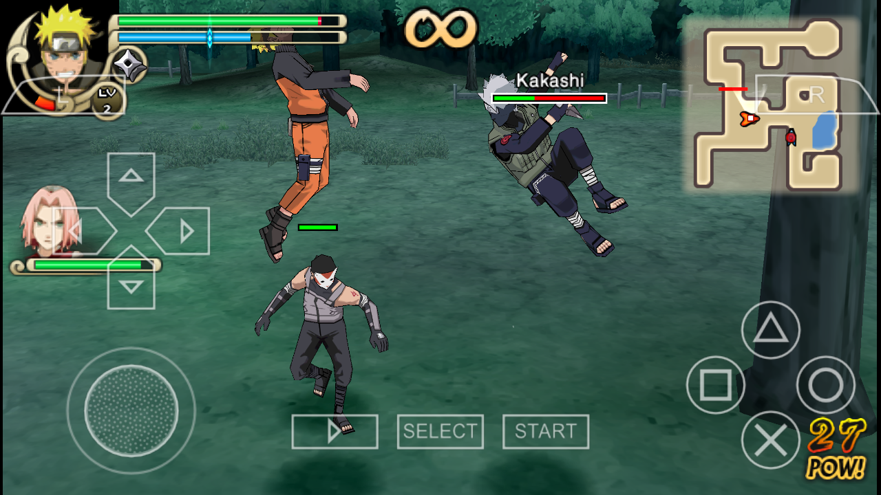 Naruto Shippuden : Ultimate Ninja Impact (PSP) Iso/cso DOWNLOAD