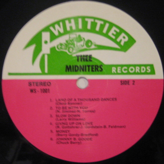 You Found That Eastside Sound: VINYL CLASSICS - THEE MIDNITERS ...