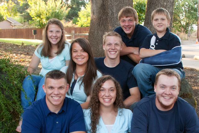 garage studio photography: family session