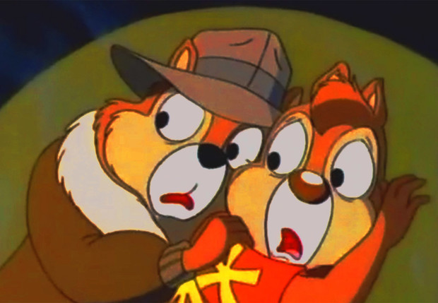 The First Frame from The Restart of "Chip and Dale"! (And this is not ...