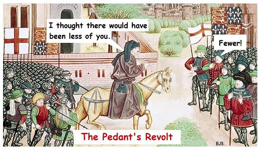 To Discover Ice: The Pedant's Revolt
