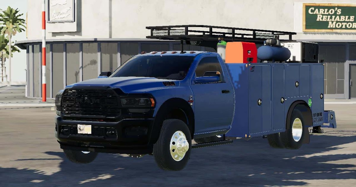 FS19 2020 Ram 5500 Service Truck v1.0 - FS 19 & 22 USA Mods Collection