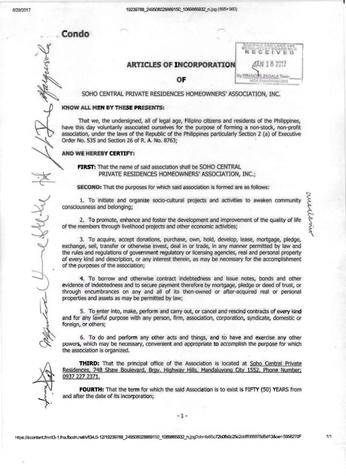 Soho Central Condominium: "Soho Central Private Residences Homeowners ...