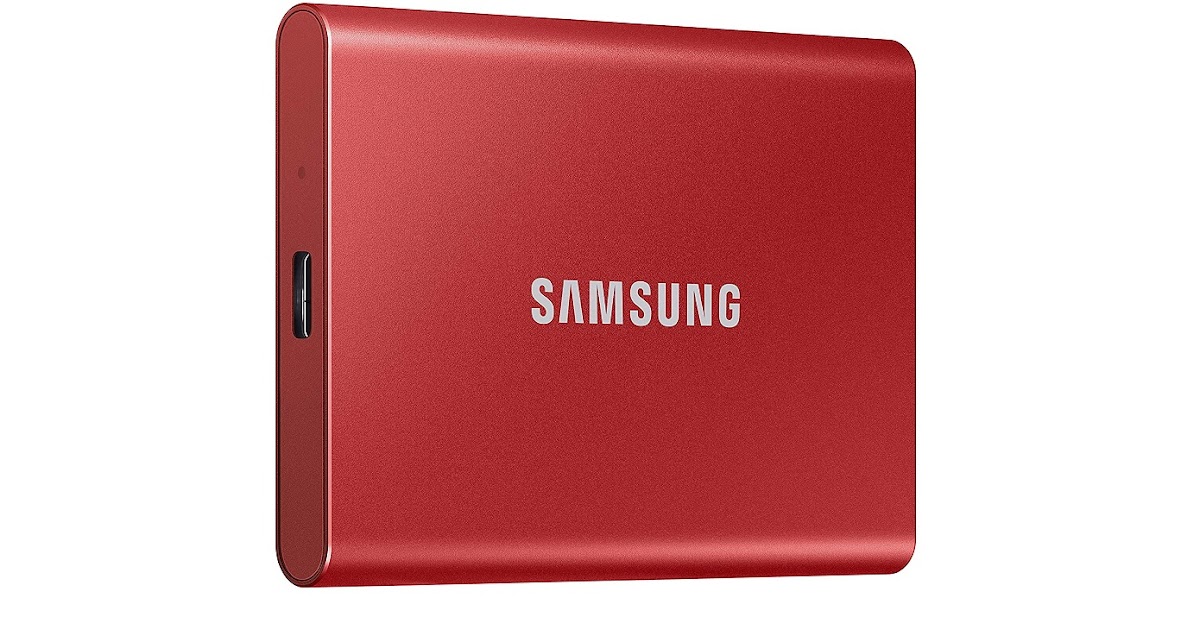 Samsung lança SSD externo T7 | Aberto até de Madrugada