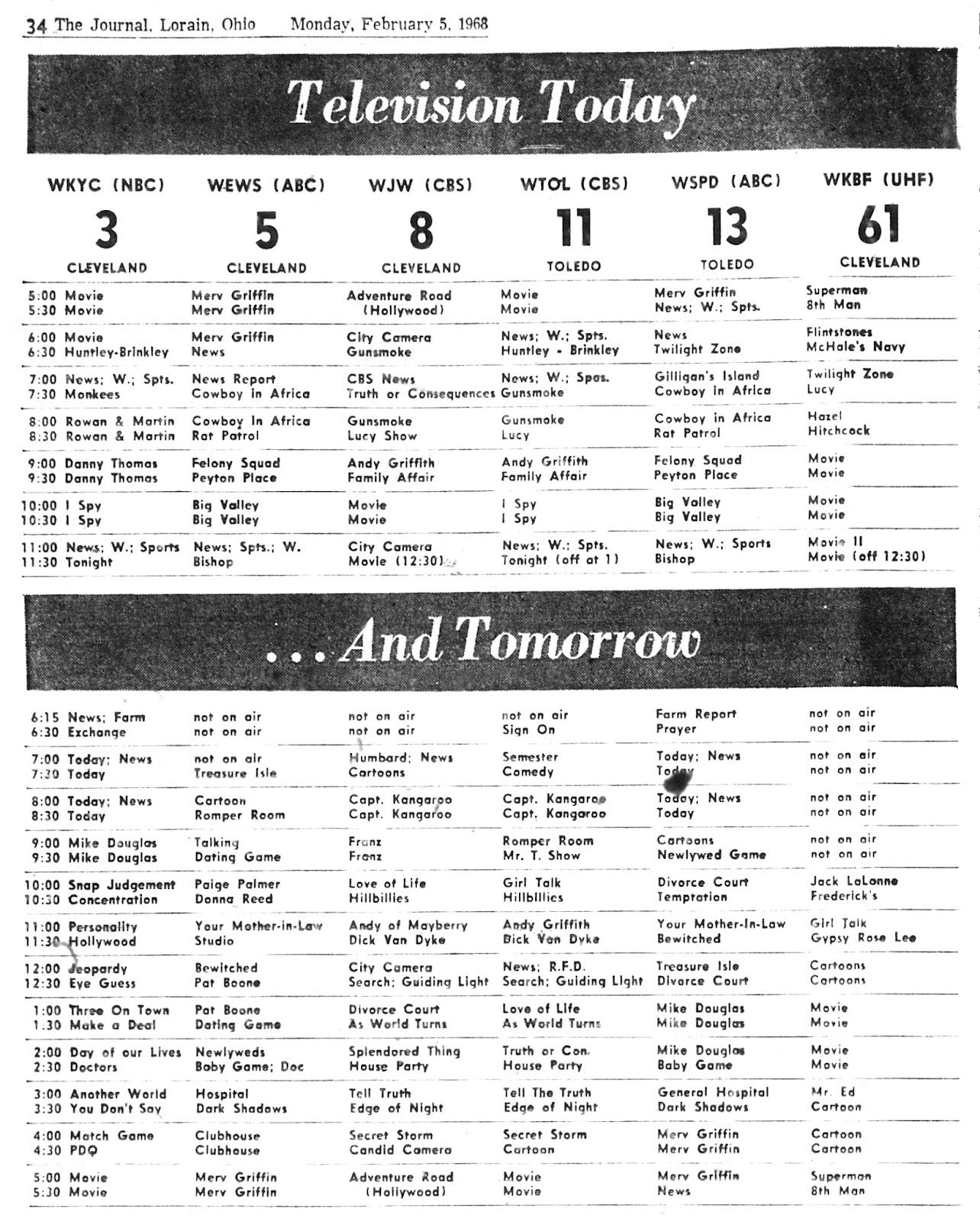 Brady's Bunch of Lorain County Nostalgia: Channel 61 Signs On – and Off