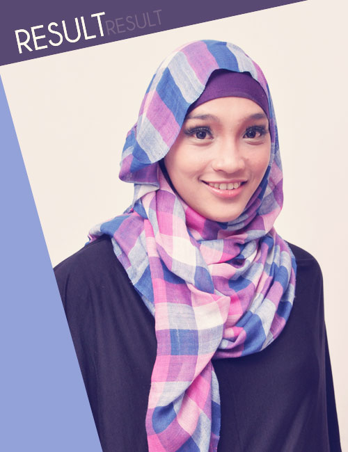 kreasi hijaber: model jilbab simple