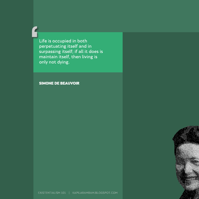 Existentialism 101: A Graphical Design of ‘Meaninglessness’