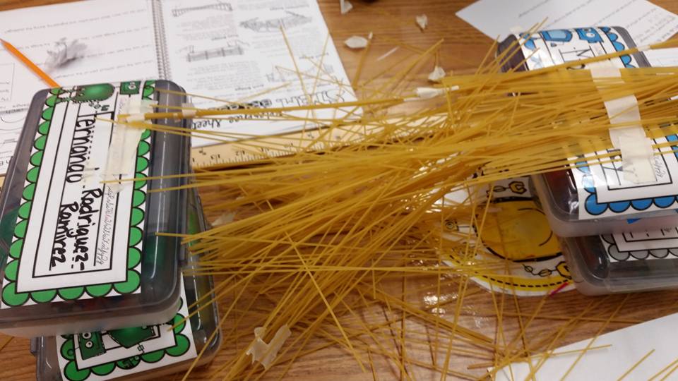 Growing a STEM Classroom: Strongest Pasta Bridges Challenge