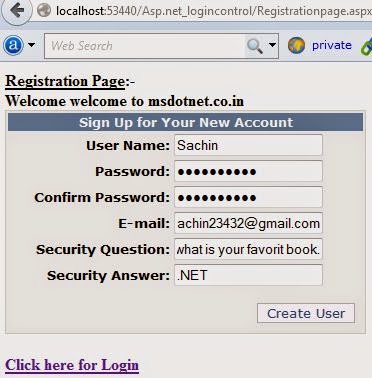 How to Implement Login Controls in ASP.NET Application With Example ...
