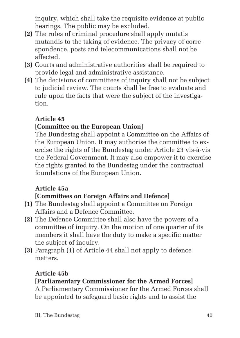 KNOWLEDGE FOR ALL: Basic Law of Federal Republic of Germany