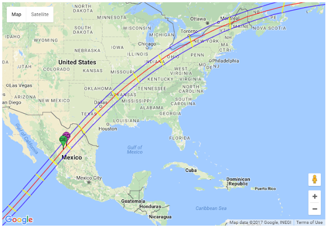 Coming Total Solar Eclipses in 2017 and 2024 for North America