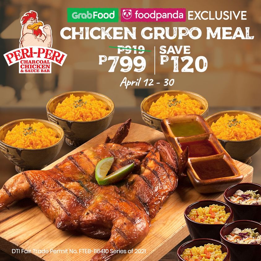Manila Shopper: Peri-Peri Charcoal Chicken & Sauce Bar Ongoing Promos