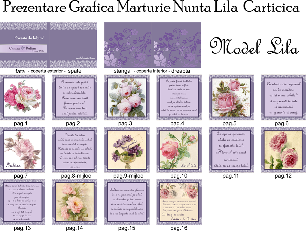 BebeStudio11.com - Invitatii Nunta‎ si Botez: Modele Asortate Nunta ...