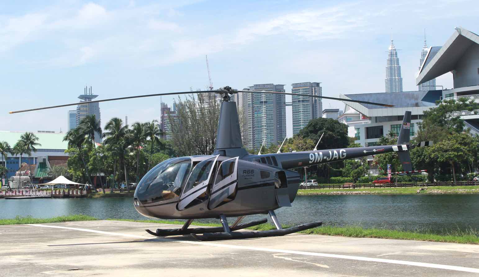 Mummy's Food and Drinks: A view from the top with KL Sky Tour Helicopters!