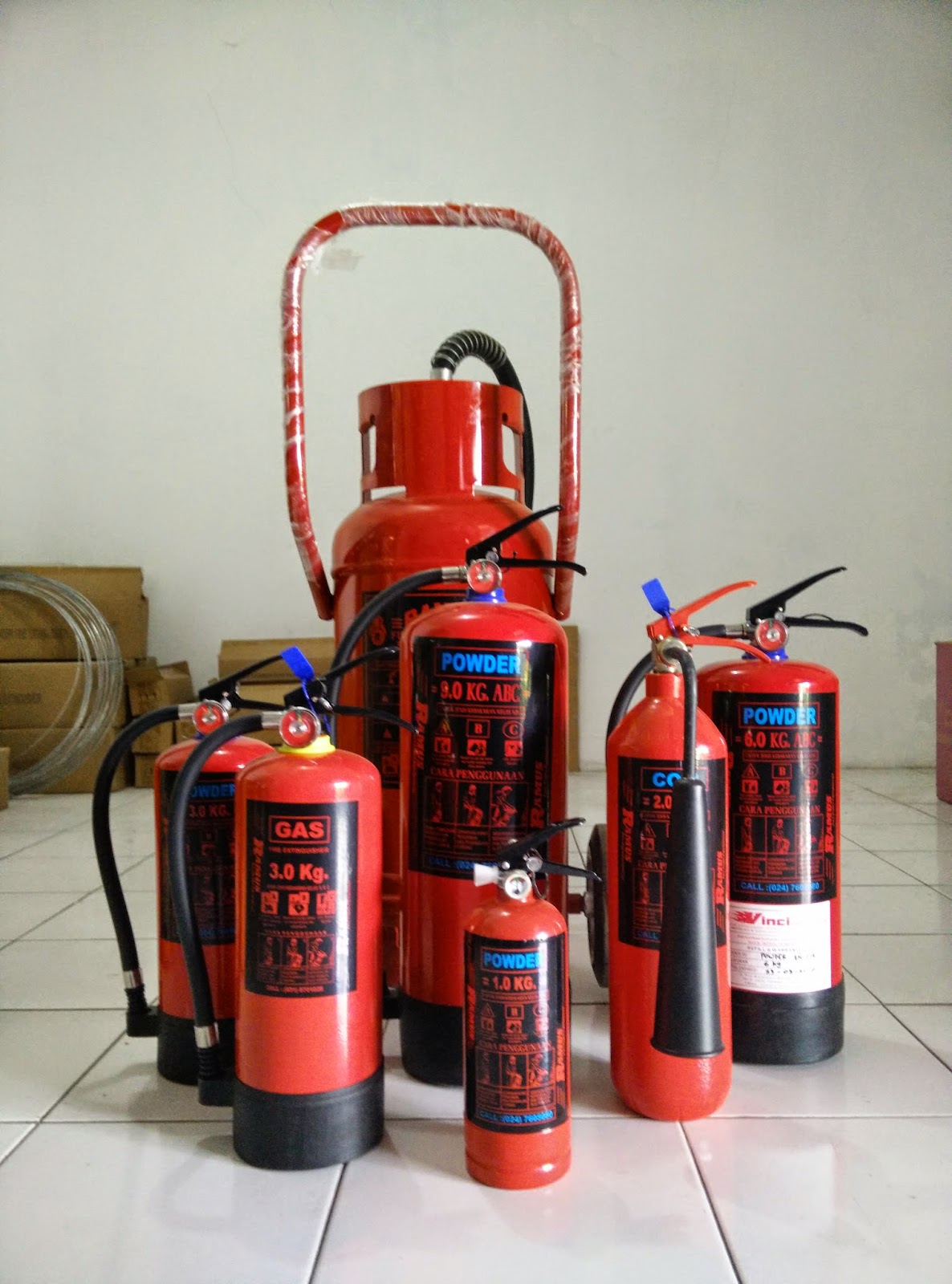 JENIS ISI TABUNG PEMADAM KEBAKARAN