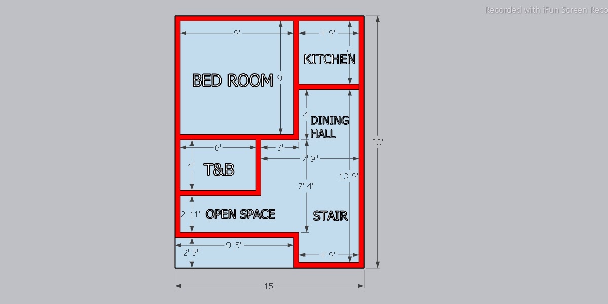15x20 House Plan